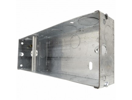 Buy 35mm Dual (1G+2G) Metal Flush Back Box