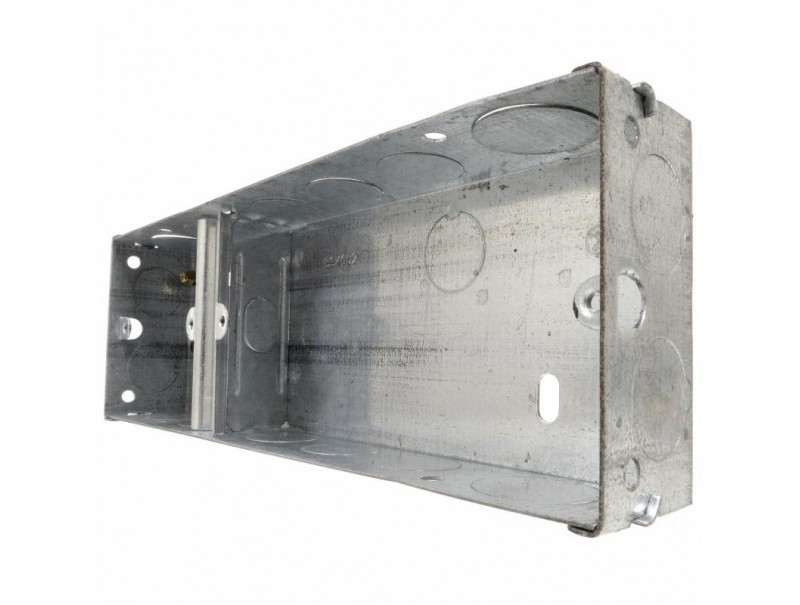 Buy 35mm Dual (1G+2G) Metal Flush Back Box