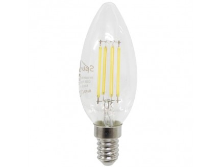 Buy Dimmable LED Filament Candle Bulbs with Small E14 Small Screw Base