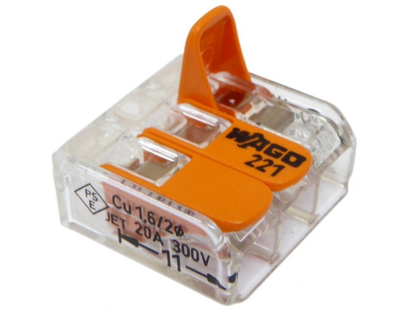 Buy Wago 221-413 3 Way Lever Connectors