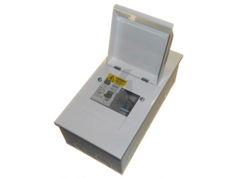 RCD protected Amendment 3 metal consumer unit